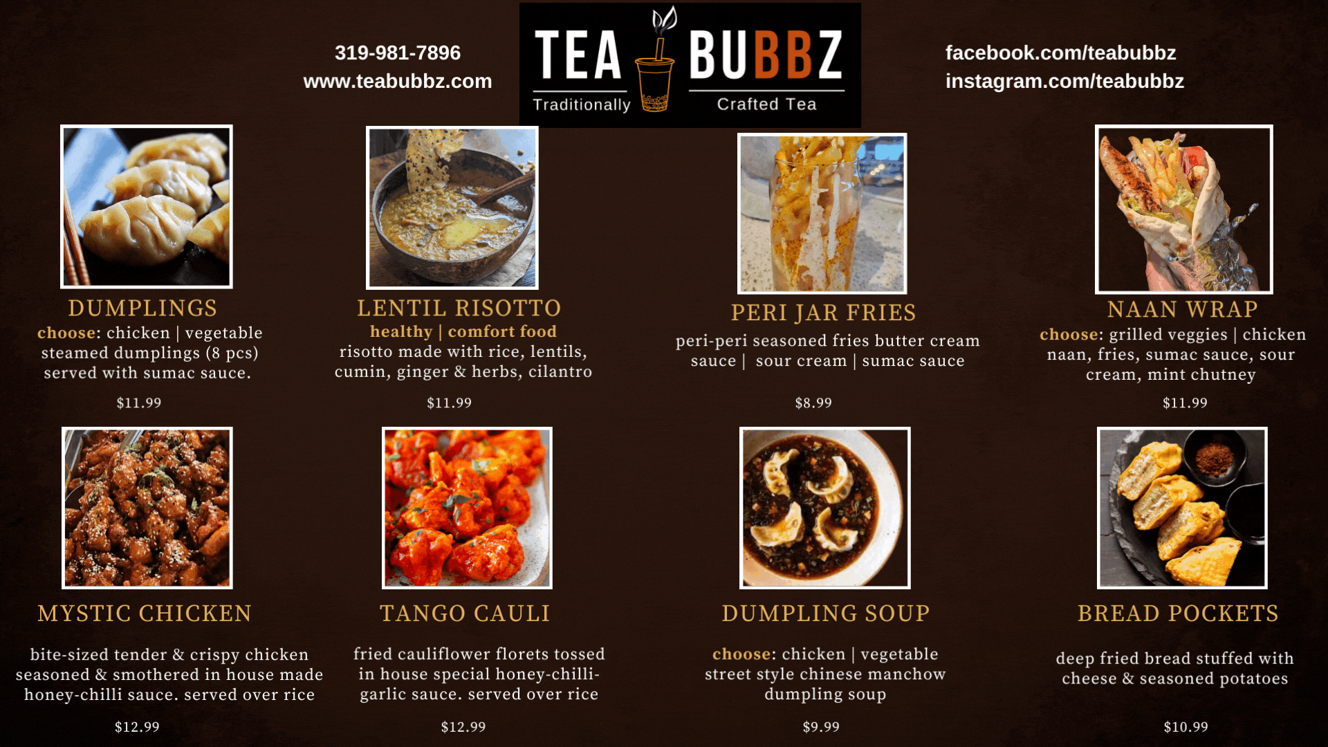 Tea Bubbz – Traditionally Crafted Tea