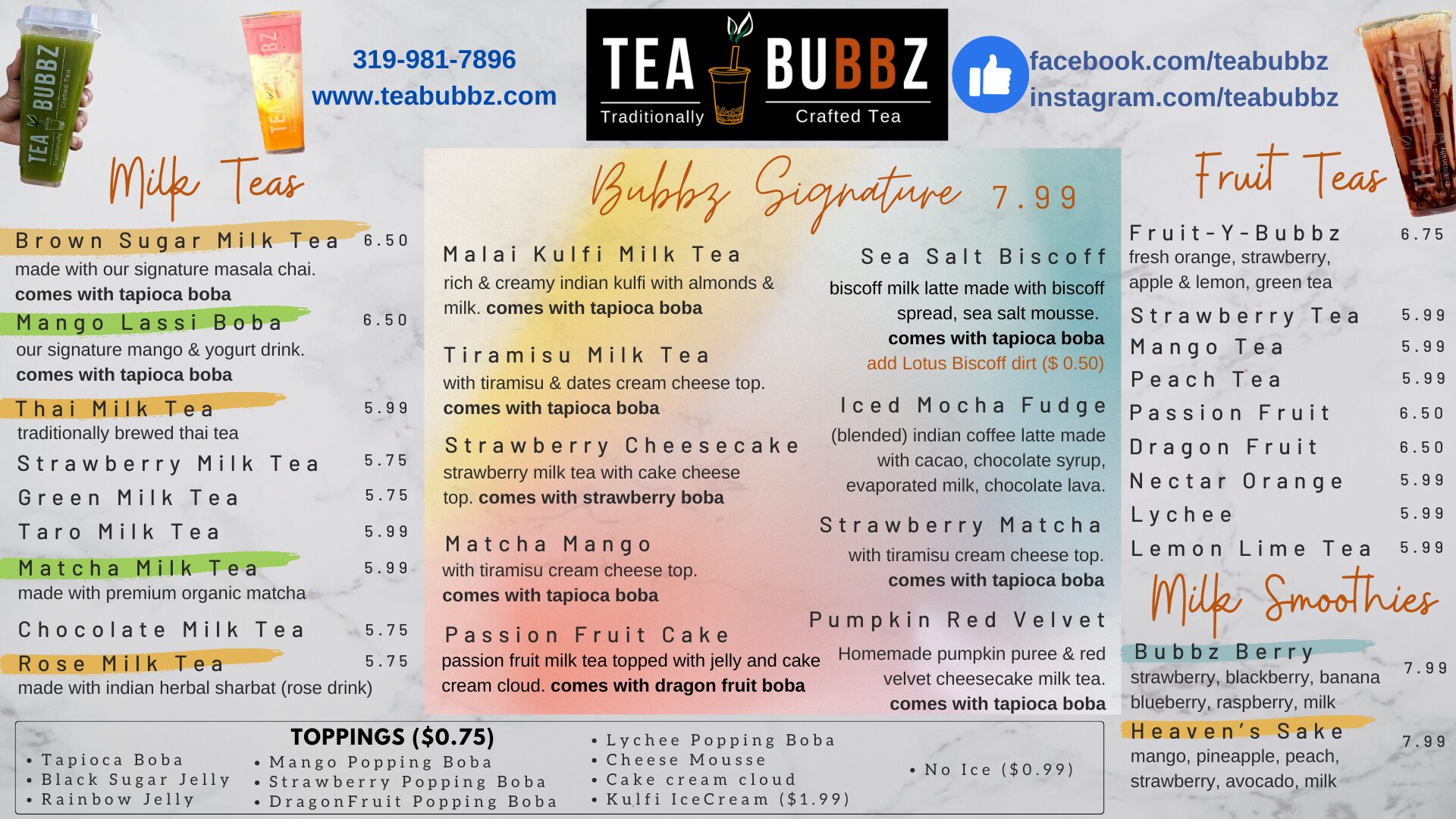 Tea Bubbz – Traditionally Crafted Tea